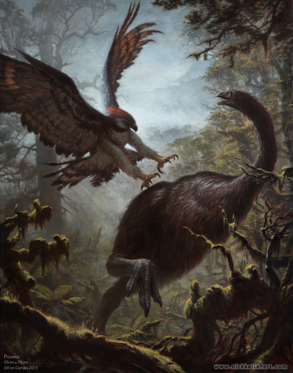 Pouakai by Nick Keller : r/ImaginaryMythology